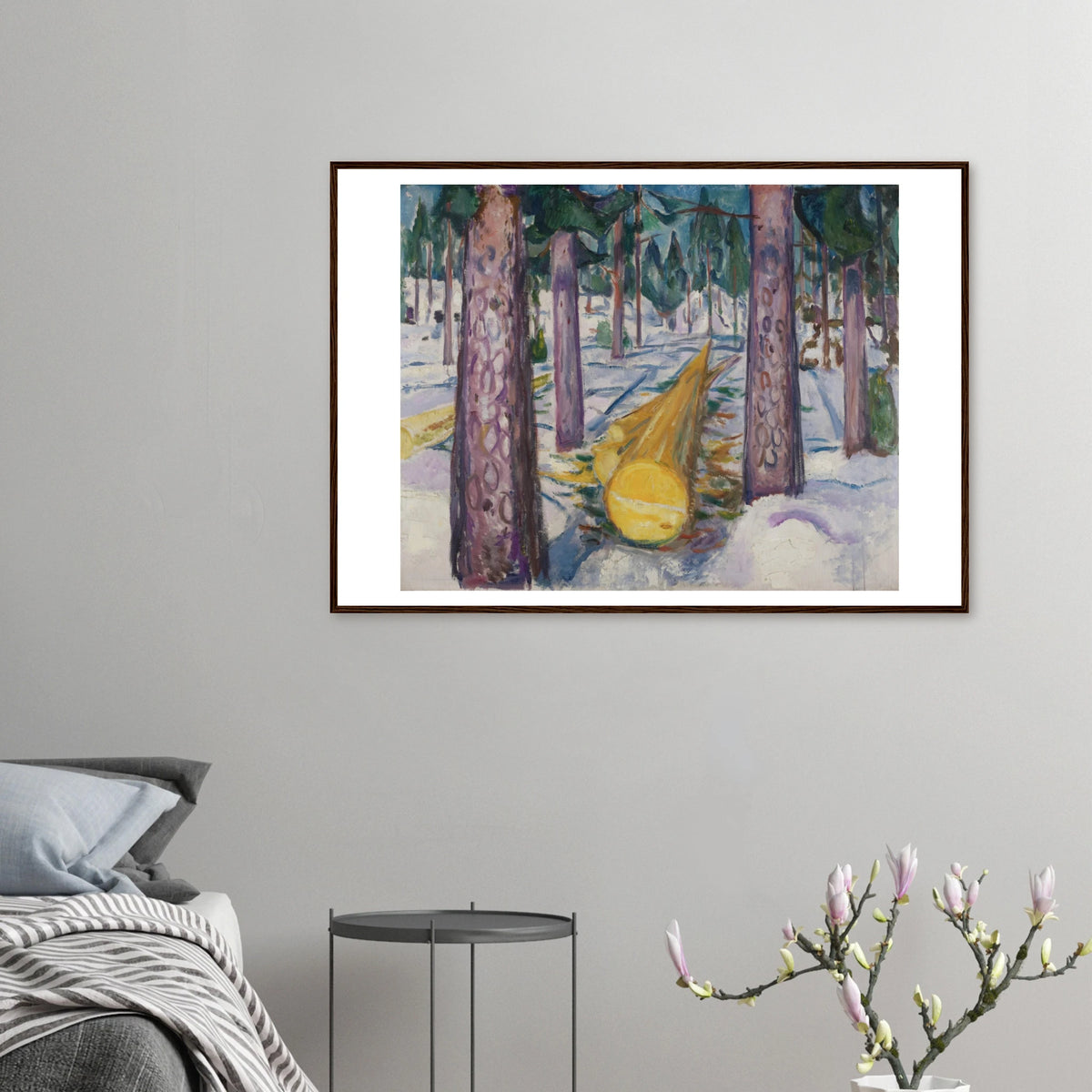 Edvard Munch Custom Art Print - "The Yellow Log" – MUNCH Global Shop