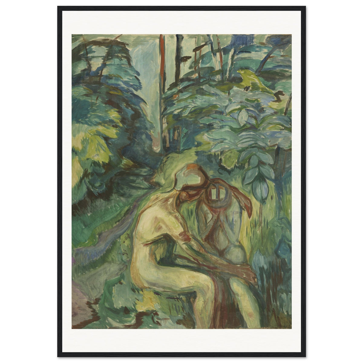 Edvard Munch Custom Art Print - "Consolation in the Forest" – MUNCH ...